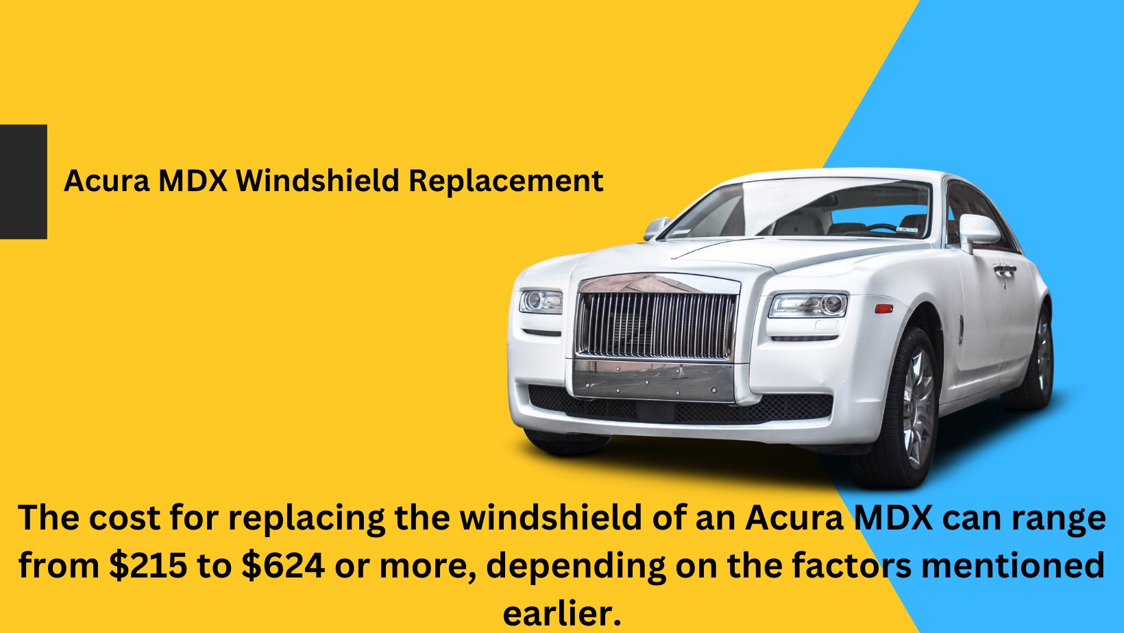 Acura MDX Windshield Replacement Cost And Local Quotes